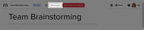 Edit A Template You Published