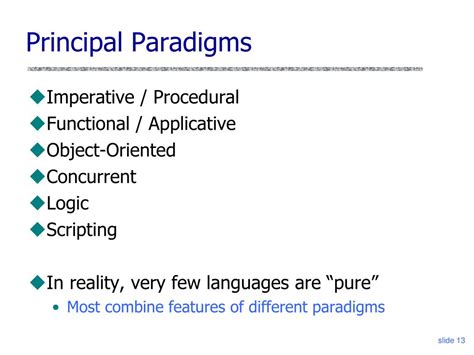 PPT Programming Paradigms PowerPoint Presentation Free Download ID 155704