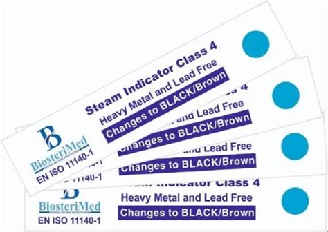 Paper Chemical Indicator Class 4 Steam Strips At ₹ 3piece In Zirakpur Id 2855366612797