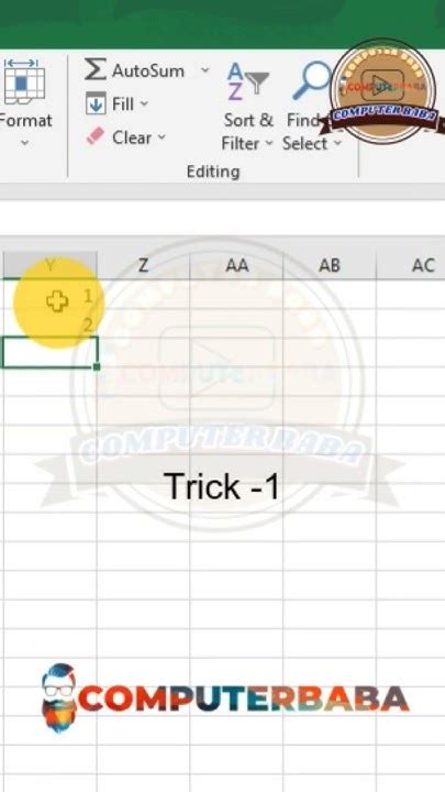 Fill Series Excel Msoffice Easyexcelgyan Exceltipshindi