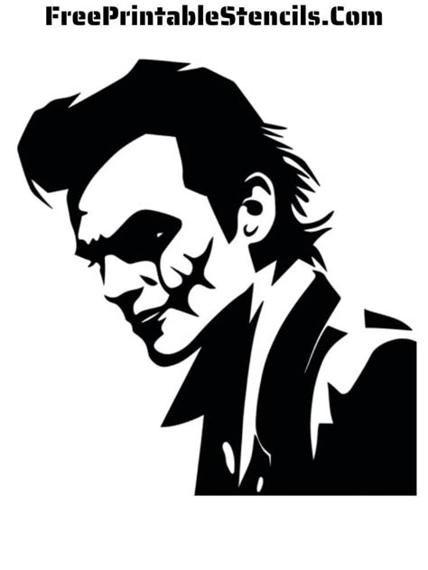 Free Printable Joker Stencils Free Printable Stencils