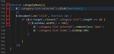 Сворачивания части кода в Visual Studio Code Stack Overflow на русском