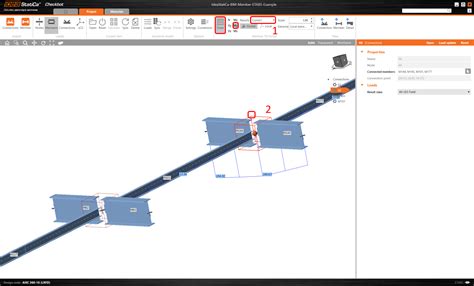 Import Of Steel Connection From Feacad Into Checkbot Idea Statica
