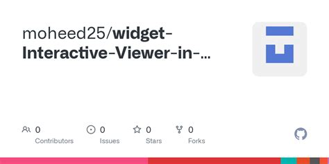 GitHub Moheed Widget Interactive Viewer In Flutter