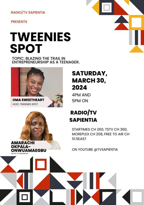 Chioma Chinyere Chukwuemeka On Linkedin Tweeniesspotshow Sdg3 Sdg4 Sdg5 Inspireinclusion