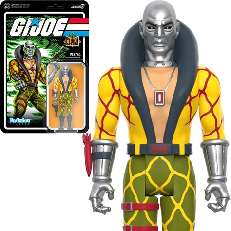 G.I. Joe Python Patrol Destro 3 3/4-Inch ReAction Figure