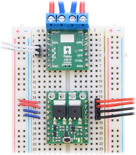 Big Pushbutton Power Switch With Reverse Voltage Protection Mp Pololu
