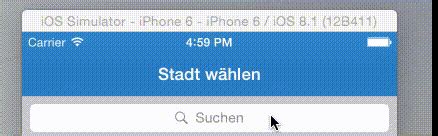 Ios UISearchBar Dismiss Animation Issue Stack Overflow
