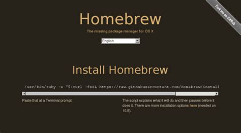 Installing Homebrew On Os X Jundat95