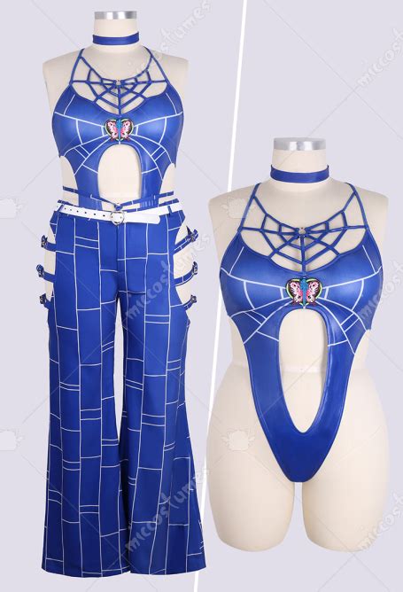 Women Plus Size Jolyne Derivative Sexy Lingerie Set Costume Spiderweb