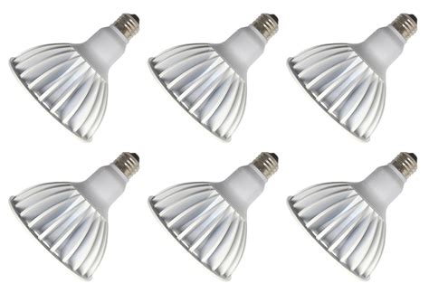 6 Bulbs Ge 20109 Led Par38 Narrow Beam Led Lamp 3000 Lumens 32