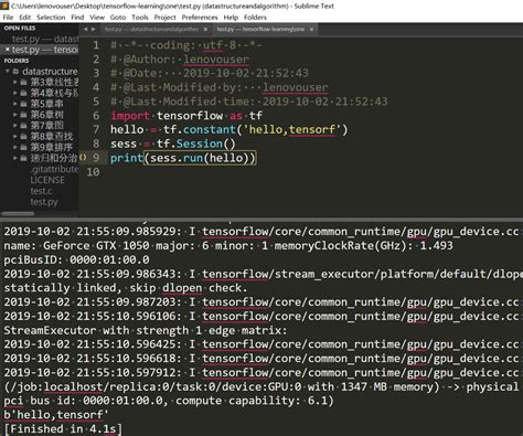 Tensorflow教程一：安装和jupyter Notebook的使用 哔哩哔哩