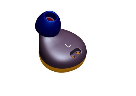 无线蓝牙耳机及充电盒全结构3d图 Proe Proe5 0 模型图纸下载 懒石网