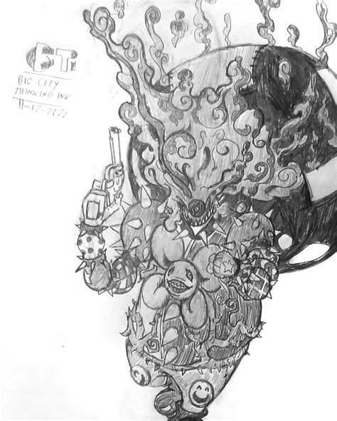 Clown Devil Oc By Bigcitythinkinginkcd On Deviantart