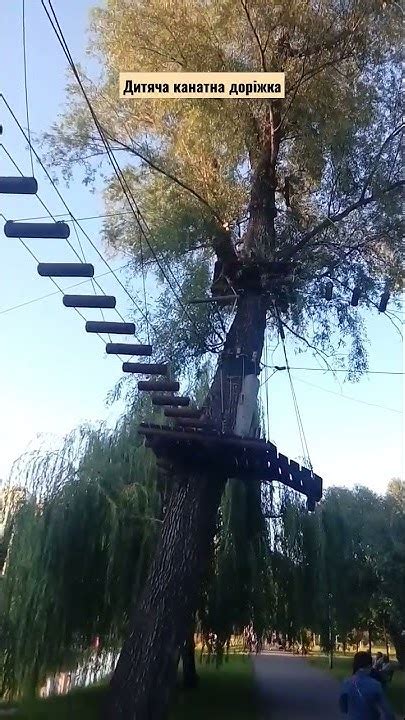 Канатна доріжка для дітей Youtube