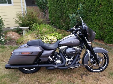 Omg Motorsports 2014 Flhxs Charcoal Pearl W X Pipe