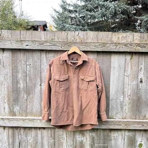 Brown Shacket Great Staple Very Soft And Broken Depop