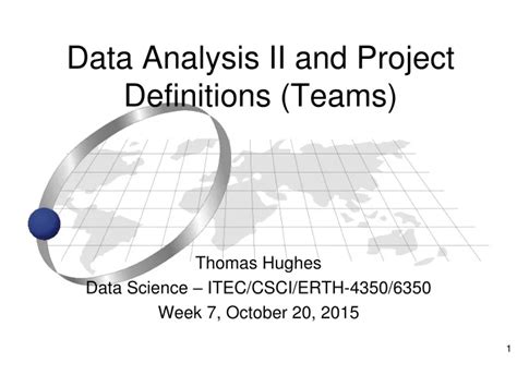 Ppt Data Analysis Ii And Project Definitions Teams Powerpoint