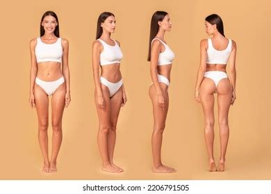 96216 Front Side Female Models Full Body Royalty Free Images Stock