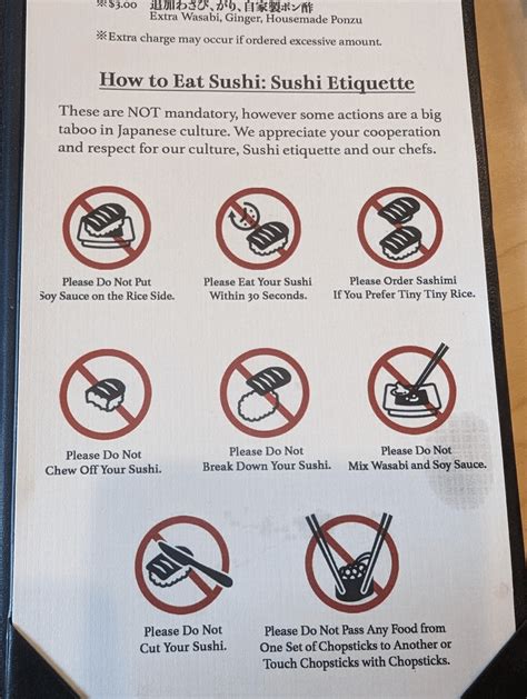 A Cool Guide To Sushi Etiquette Rcoolguides