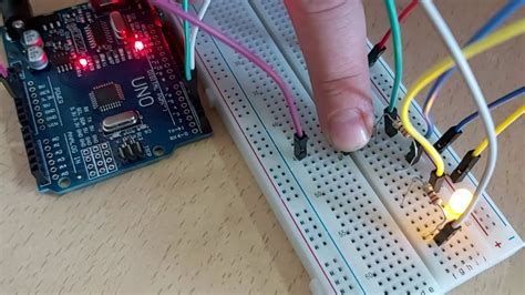 Arduino Buton Ile Led Yakma Youtube