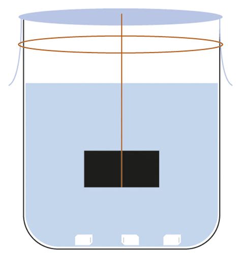 The Experiment Setup Of Spontaneous Imbibition Download Scientific