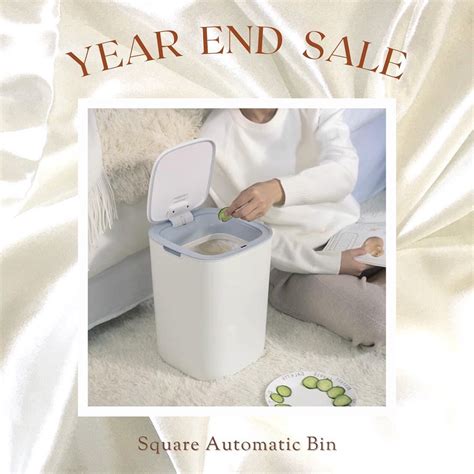 Automatic Smart Touchless Motion Sensor Electronic Dustbin Anti Odor Wide Open Kitchen Garbage