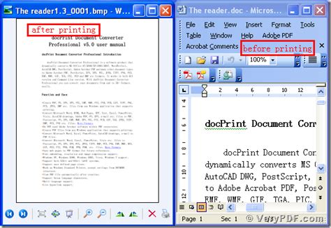 How To Print Doc To Bitmap Image Verypdf Knowledge Base