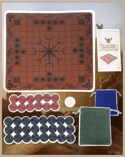 Hnefatafl Juego De Mesa De Ajedrez Vikingo Auténtico Juego Cuotas Sin Interés