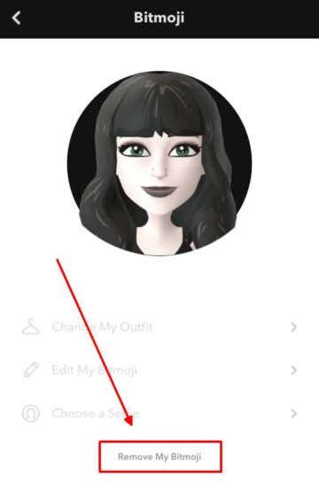 How To Delete Your Snapchat Bitmoji