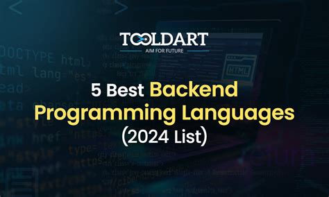 5 best backend programming languages 2024 list