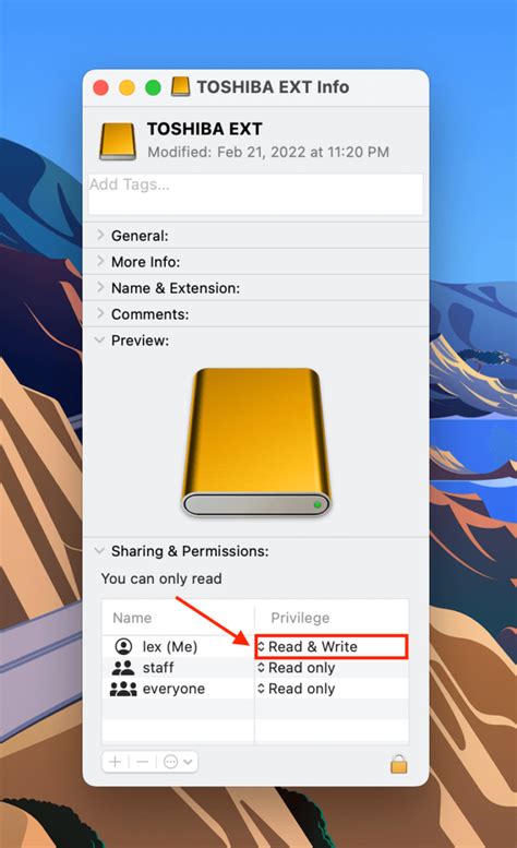 What To Do If External Hard Drive Is Read Only On A Mac Guide