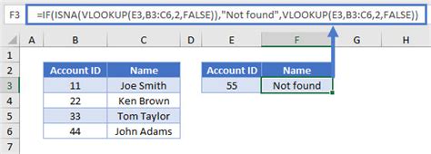 If ISNA IFNA In VLOOKUPs Excel Google Sheets Automate Excel