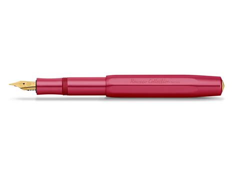 Ручка перьевая KAWECO Collection Ruby алюминиевый корпус в подарочном ...