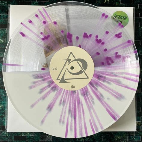 Poppy Zig Whiteclear Split With Purple Depop