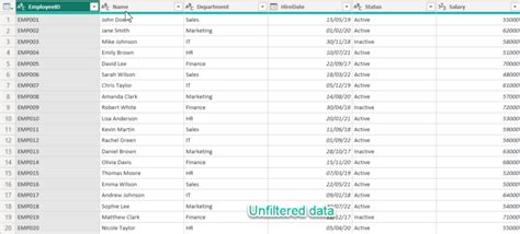 How To Filter Out Certain Rows In Power Bi And Query
