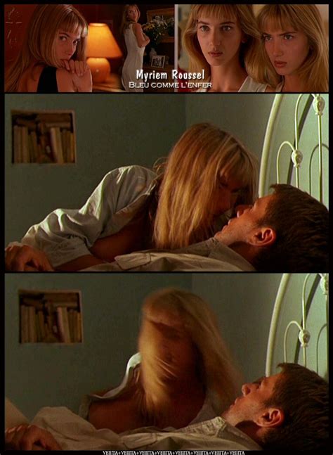 Naked Myriem Roussel In Bleu Comme Lenfer