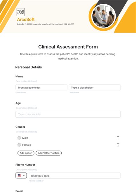 Free Physiotherapy Assessment Form Template To Edit Online