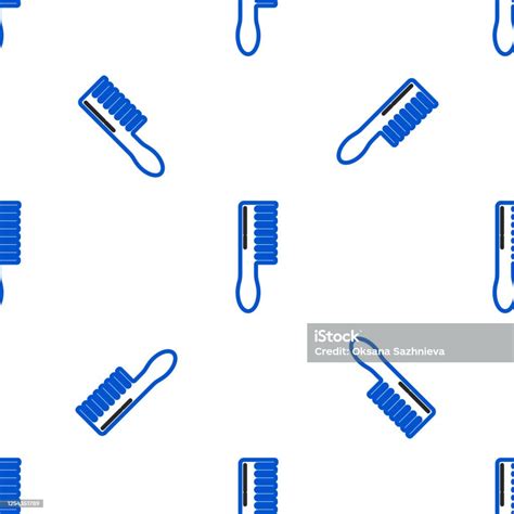 라인 헤어 브러시 아이콘 흰색 배경에 원활한 패턴을 격리 빗 머리 기호 이발사 기호 다채로운 개요 개념 벡터 0명에 대한 스톡 벡터 아트 및 기타 이미지 Istock