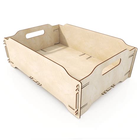 Stackable Storage Box Cnc Vector Model Files DXF SVG CDR Pdf Vector Formats Vector File