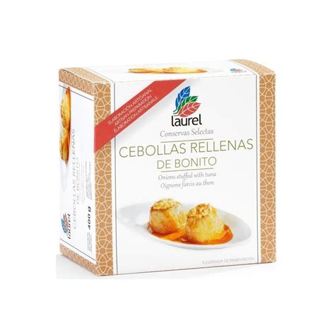 Cebollas Rellenas De Bonito Del Norte Laurel Pan Y Cebolla Tienda