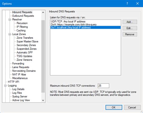 Screen Shots Simple DNS Plus