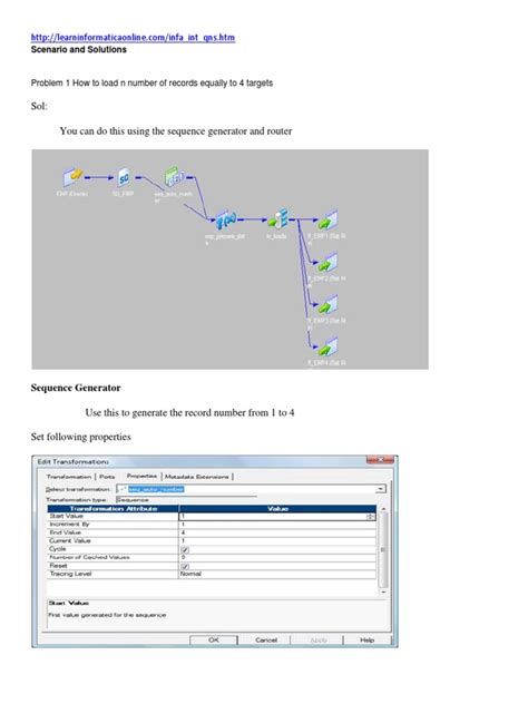 10 Scenario And Solutions Informatica Download Free Pdf Data