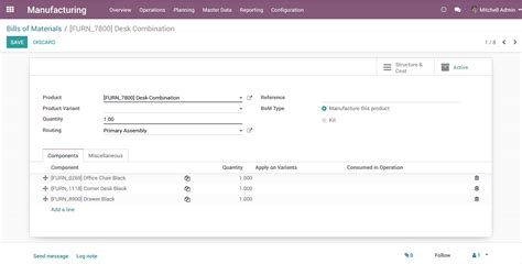 Multi Step Production In Odoo V