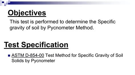 2determination Of Specific Gravity Of Soil Pptx