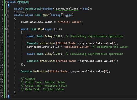 Omid Saremi On Linkedin Csharp Asyncprogramming Asynclocal Contextmanagement