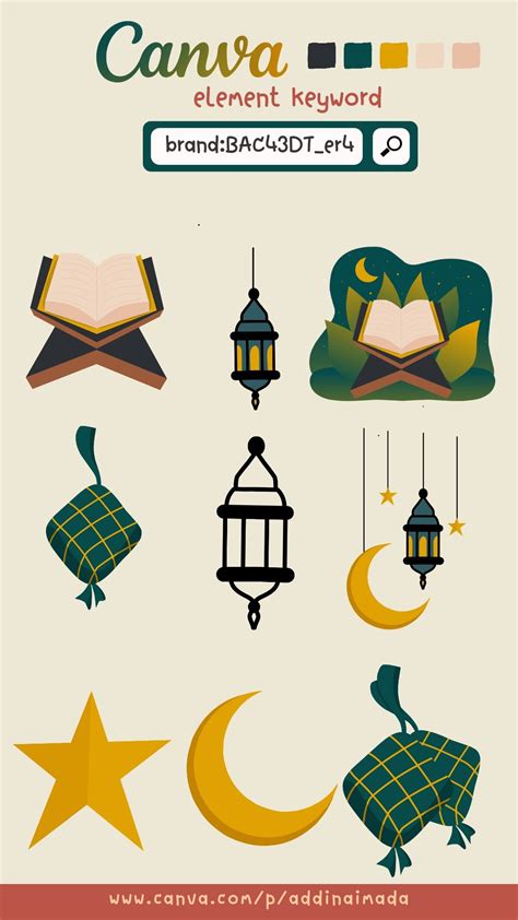 Islamic Doodle Canva Element Artofit