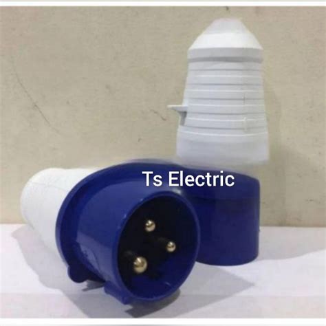 Jual Industrial Plug 3p 16a Plug Mounting 3 Kaki 16a Made In China