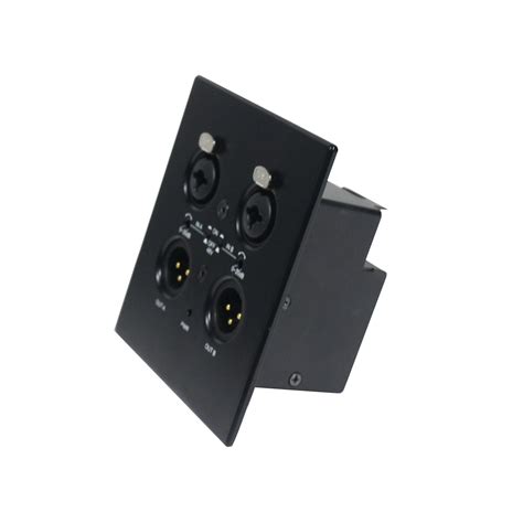 Dante Audio Transmitter Dante Wall Panel Series Wall Mounted Interface