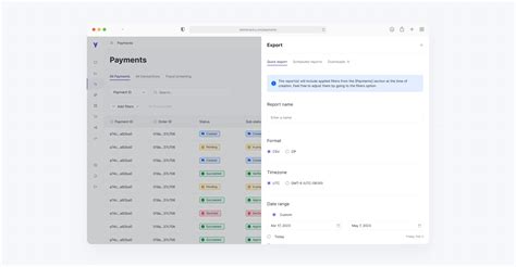 Export Data
